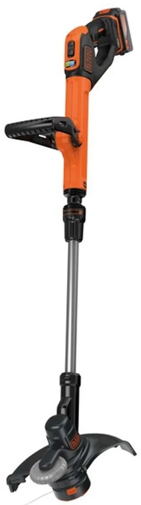 BLACK+DECKER - 18V AKU strunová sekačka, záběr 30 cm, 1x aku 4,0 Ah Li-ion, nabíječka STC1840EPC-QW