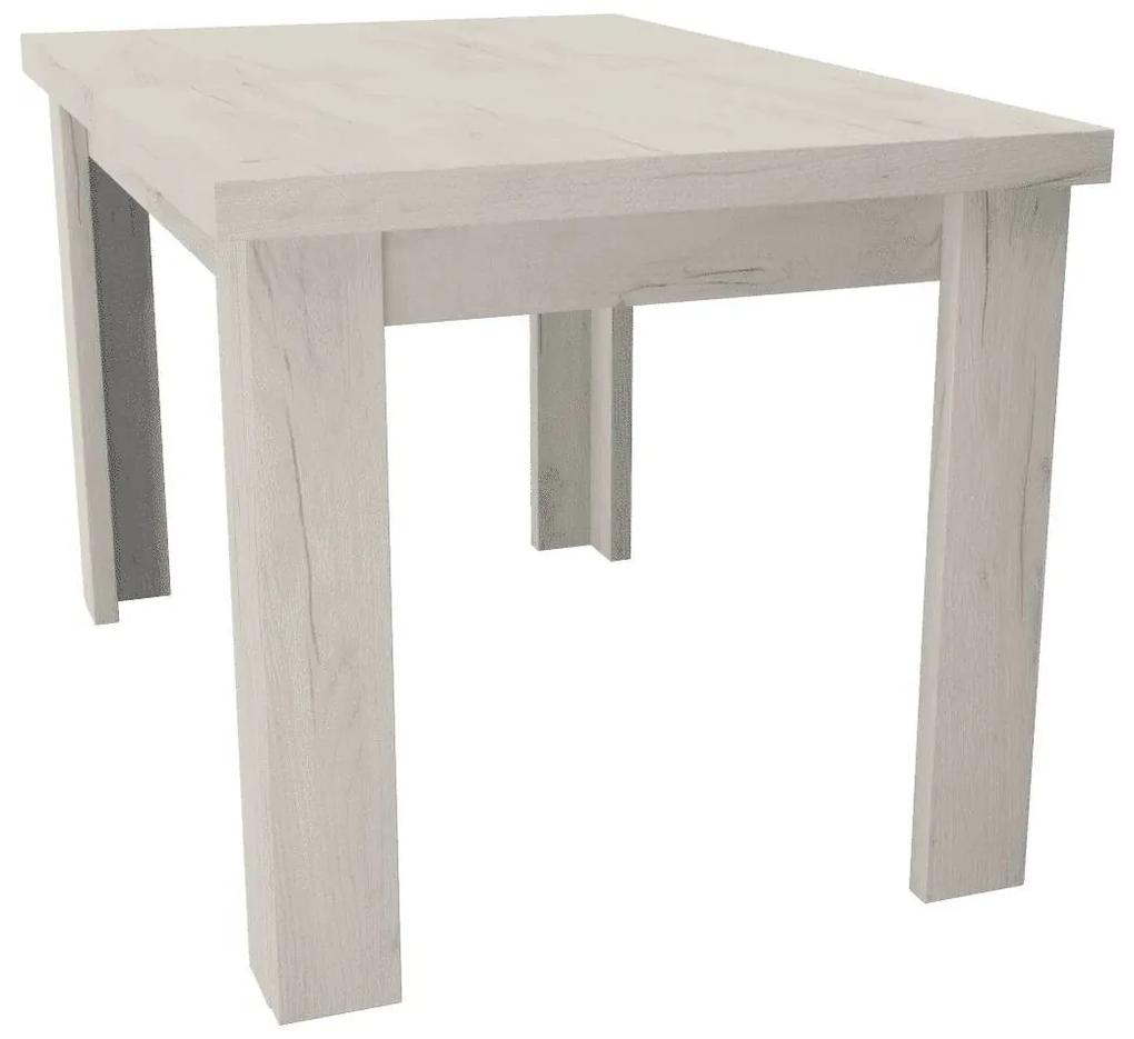 Jídelní stůl Johny (craft bílý) (pro 4-6 osob). 1055389