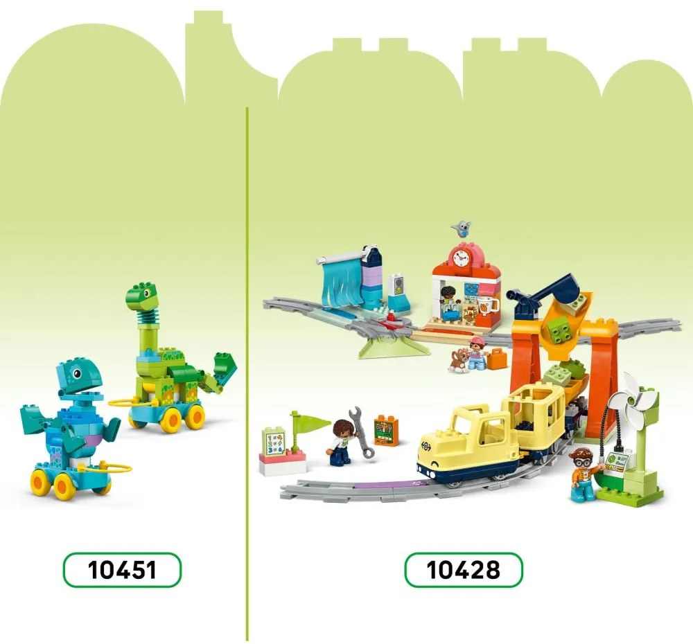 LEGO® DUPLO® 10450 Hopsy a hra s hradem