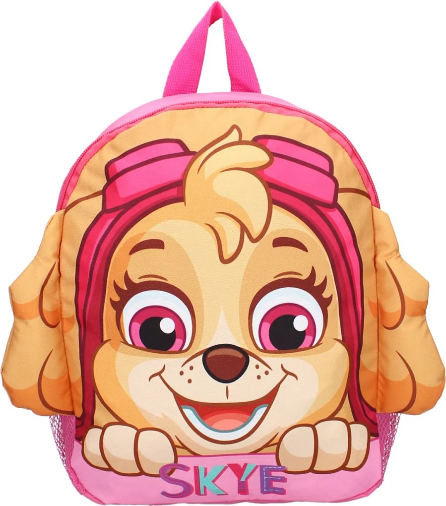 Dívčí batoh Tlapková patrola – Paw Patrol - motiv Skye s 3D ušima - 7L
