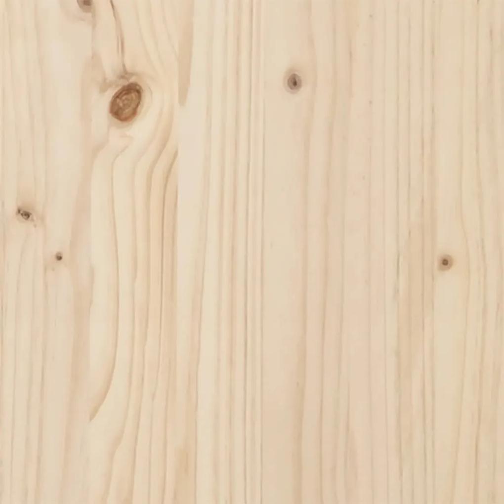 Příborník 110 x 34 x 75 cm masivní borové dřevo,  840409