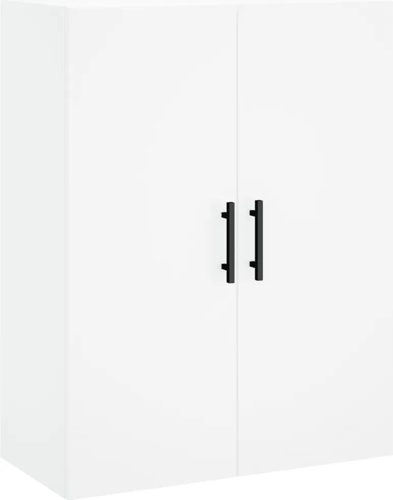 Skříň highboard bílá 69,5 x 34 x 180 cm kompozitní dřevo 3195755