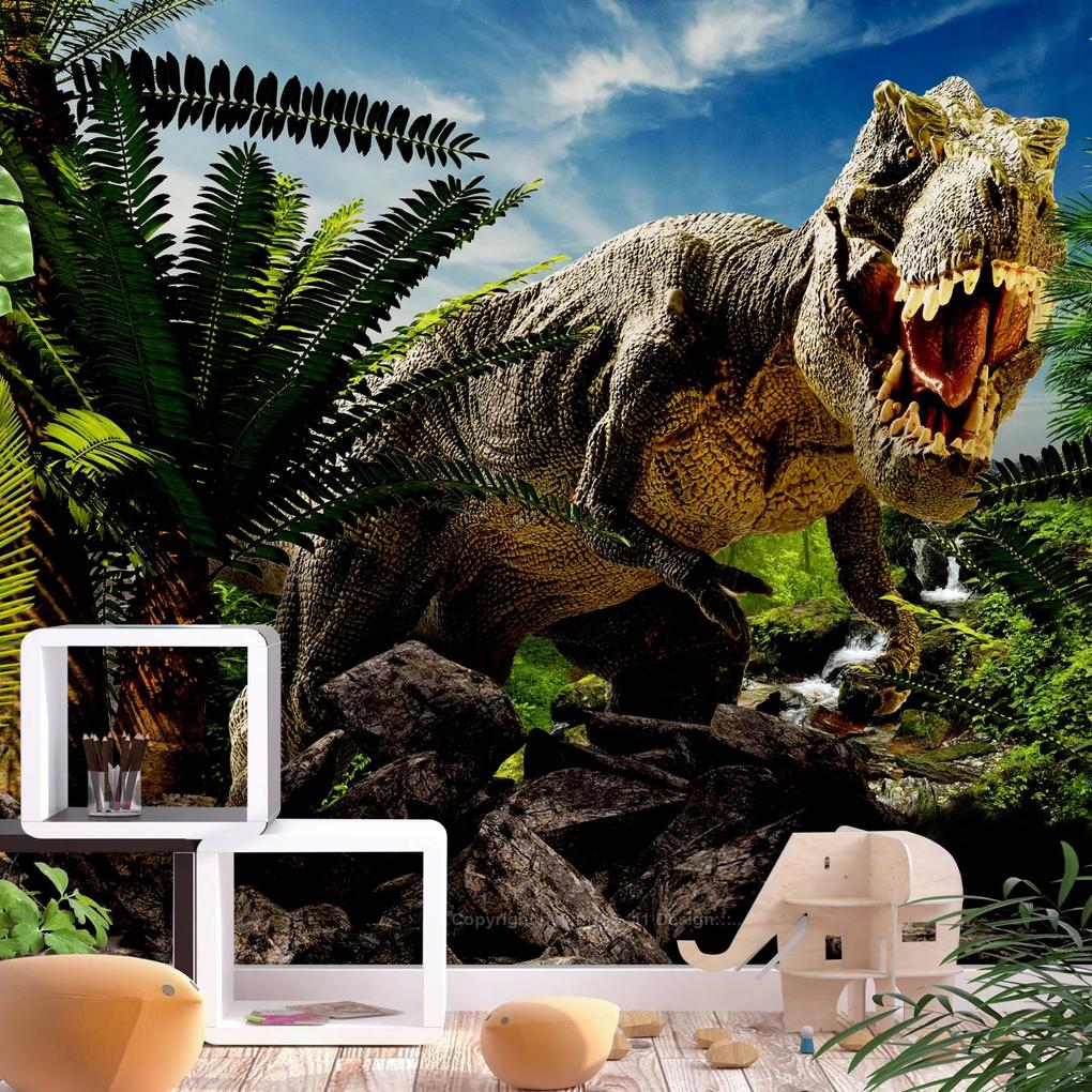 Fototapeta - Rozzlobený tyranosaurus  + zdarma lepidlo