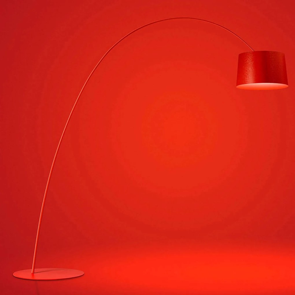 Foscarini Twiggy Elle LED stojací lampa purpur