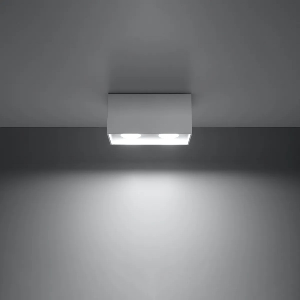 Sollux Lighting Stropní svítidlo QUAD bílé