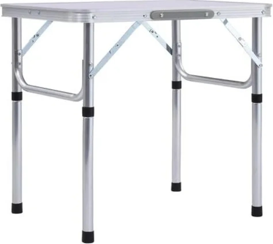 Kondela Skládací kempingový stůl, 60 cm, hliník/MDF, KEPI TYP 2