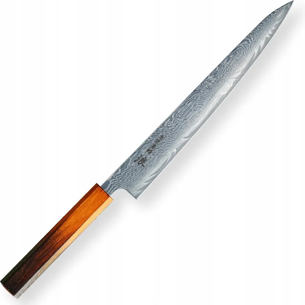 Japonský plátkovací nůž Slicer/Sujihiki 240 mm Hokiyama Sakon Bokusui Rou-w