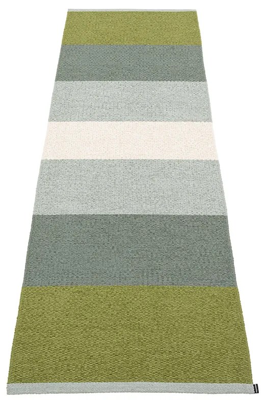 Vinylový koberec Pappelina KIM Olive velikost: 70x240cm