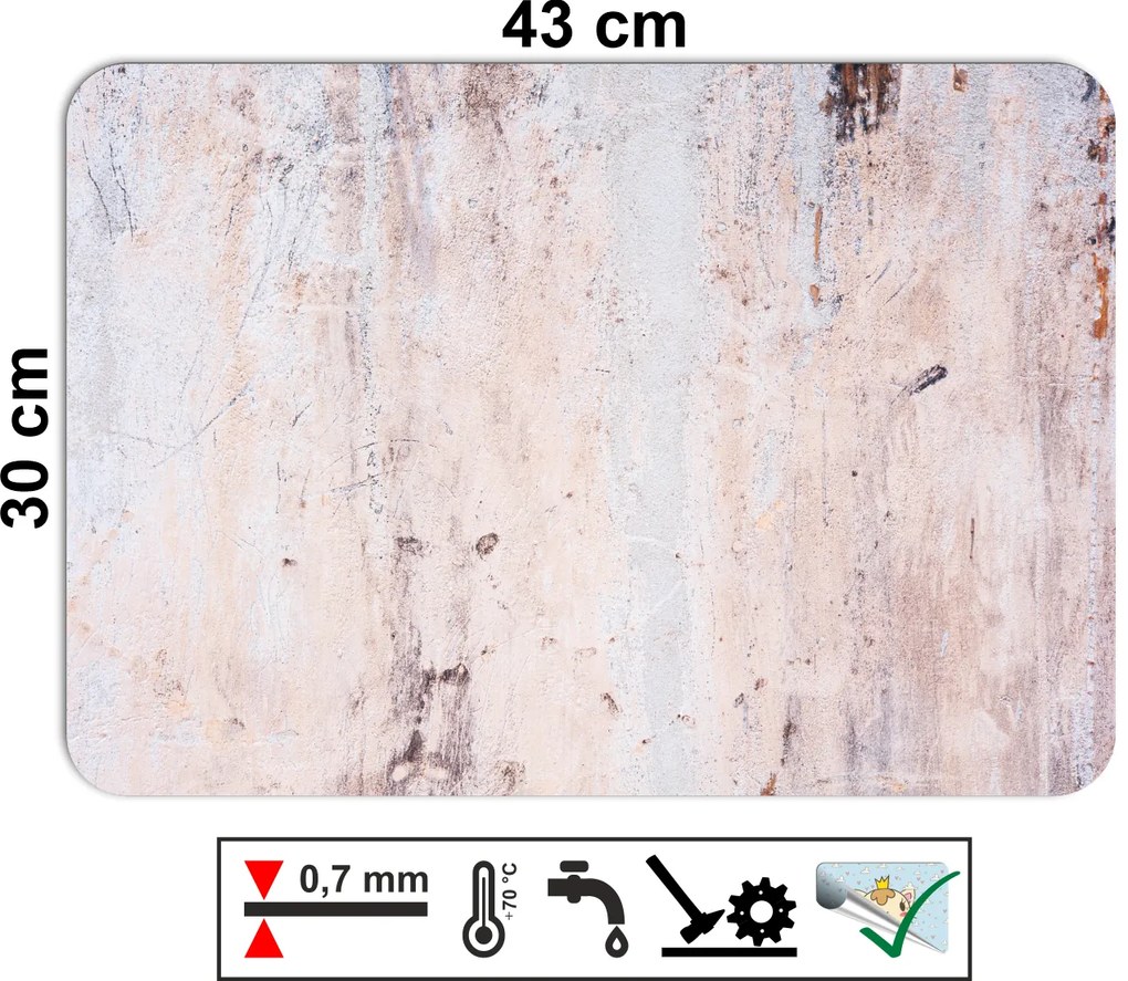 PokojovaDekorace.cz, Prostírání - 668, Beton, 43x30cm