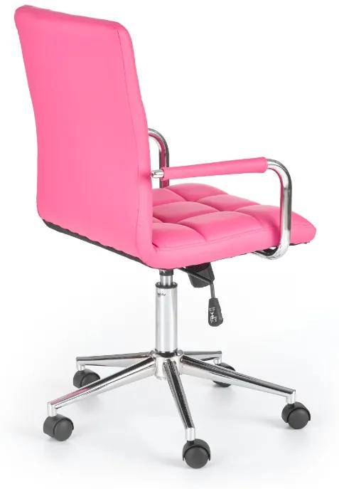 Dětská otočná židle GONZO růžová