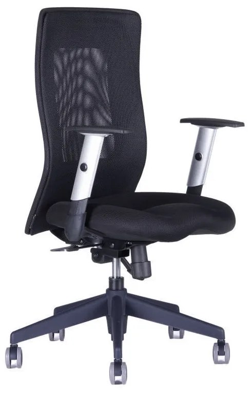 Kancelářská židle na kolečkách Office Pro CALYPSO GRAND BP – s područkami Zelená 1511