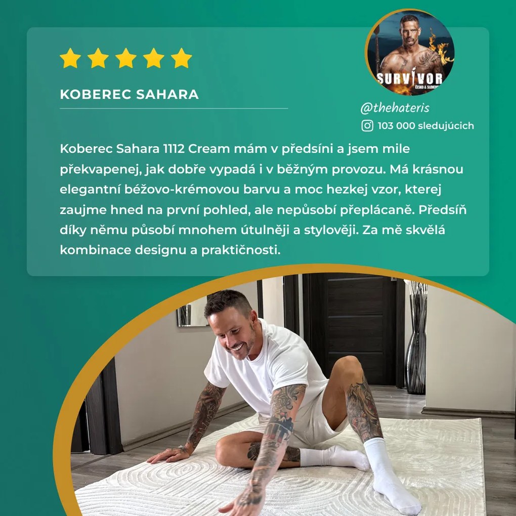 Ayyildiz, Kusový koberec Sahara 1114 Silver, 280x370, šedá, obývací pokoj