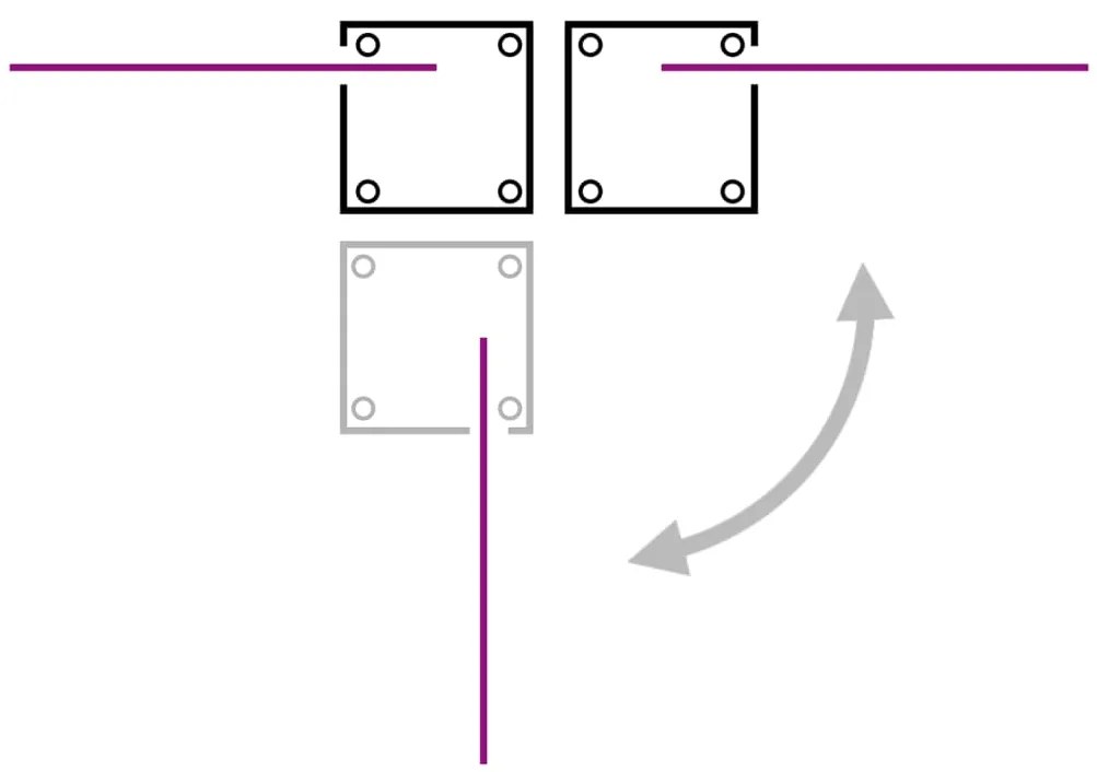 vidaXL Marketos Zatahovací boční markýza / zástěna antracitová 140 x 600 cm