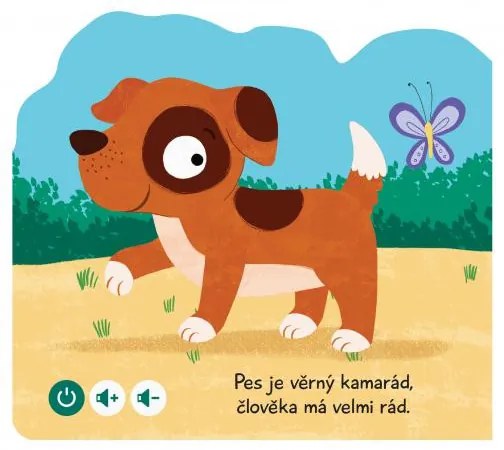Albi Kouzelné čtení Minikniha s výsekem - Pes