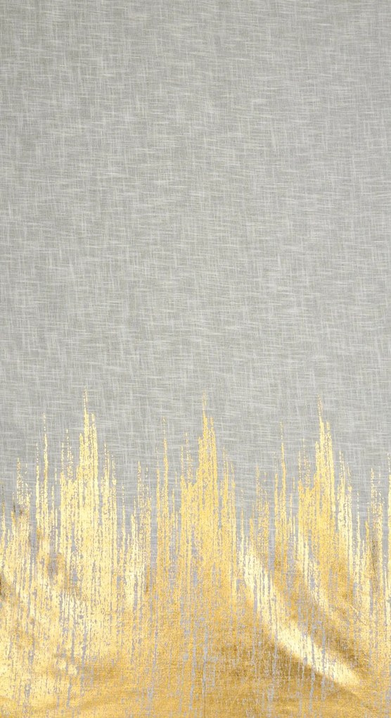 ZATEMŇOVACÍ ZÁVĚS NA KROUŽCÍCH IMANI 135X250 CM VZOROVANÁ