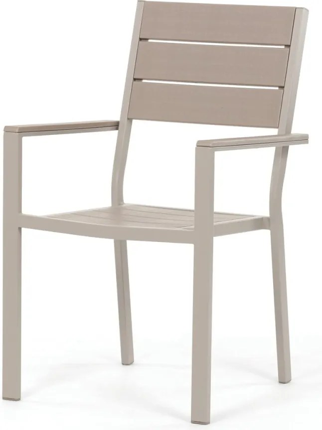 Zahradní sestava AZS-B1656 CRM, polywood, béžová (156 x 78) cm