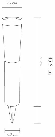 Globo 33785-2 - SADA 2x LED Solární svítidlo SOLAR LED/0,1W/3V 6000K IP44