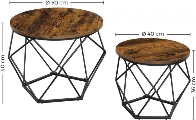 Set dvou konferenčních stolků LET040B01V1