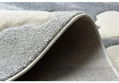 koberec PETIT Létající Balón, Mraky, šedý velikost 180x270 cm | krásné koberce cz