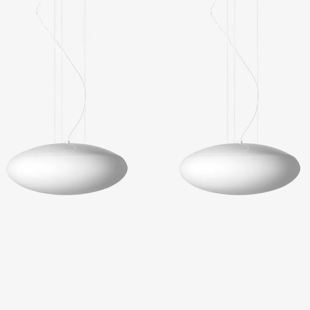 Moderní závěsné skleněné svítidlo Daphne ZL2 LED  Moderní závěsné skleněné svítidlo Daphne ZL2 LED Barva: Bílá, Průměr: 550 mm, Teplota…