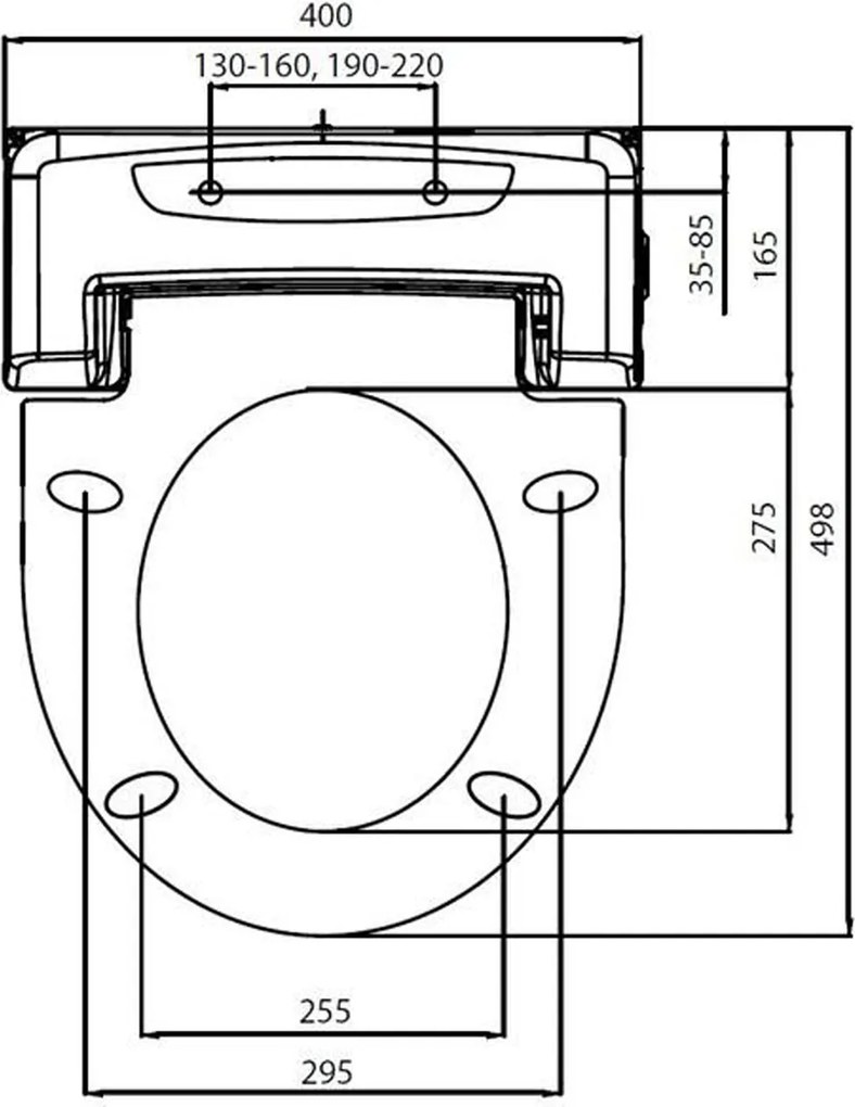 Sapho, BLOOMING elektronický bidet s dálkovým ovládáním, NB-R770D