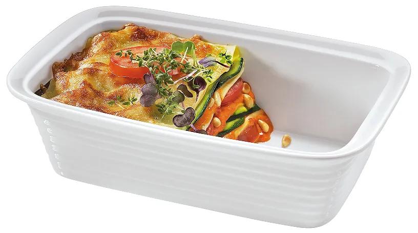 Küchenprofi BURGUND Forma na lasagne 38x25x7 cm bílá