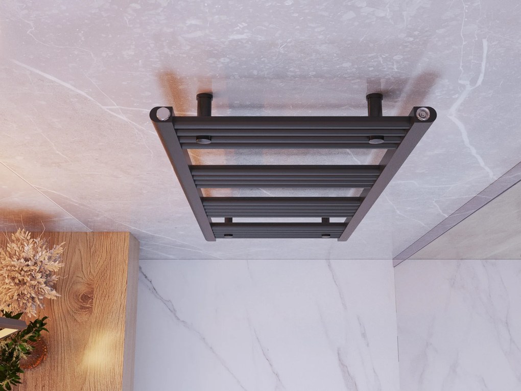 Erga Basic, topné těleso 1200x500 mm, 482 W, černá, ERG-LAV-BASIC-12050-BK