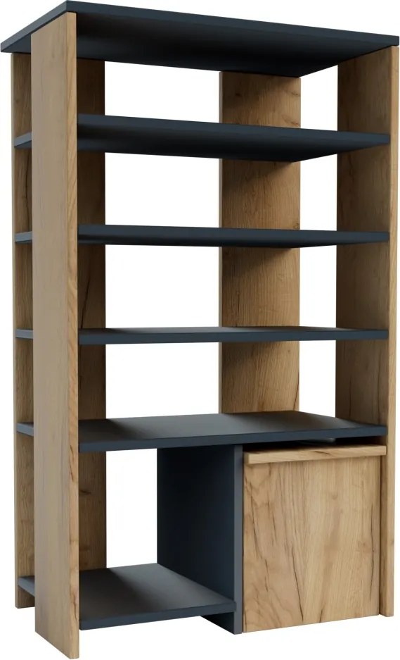 Botník se stoličkou BRADLEY dub artisan/bílá Barevné provedení: wenge/bílá