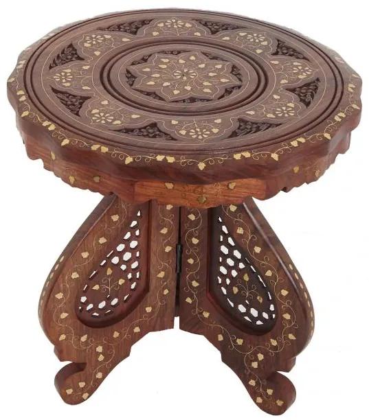 Dřevěný stolek "Warda" Large