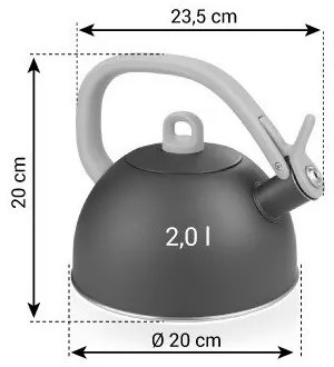 Tescoma Čajová konvice GrandCHEF 2 l