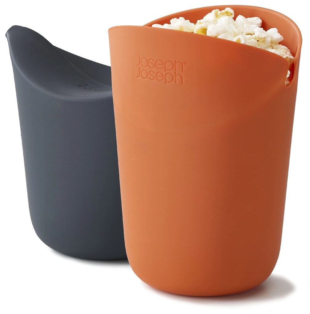 Nádobky na přípravu porcí popcornu  JOSEPH JOSEPH M-Cuisine Single Popcorn Makers, 2ks