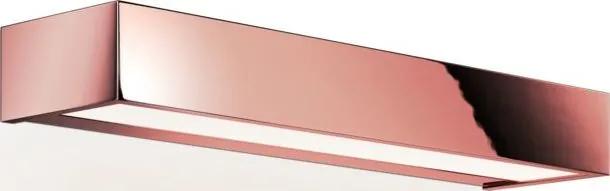 Nástěnná lampa Box LED 40 cm růžové zlato