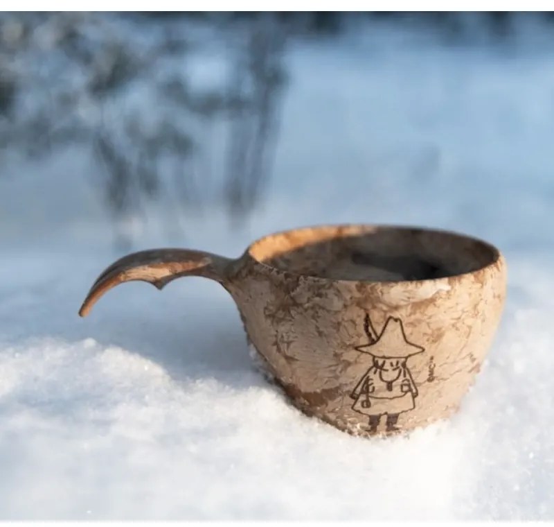 Hrnek kuksa Kupilka Snufkin 0,37l, hnědý