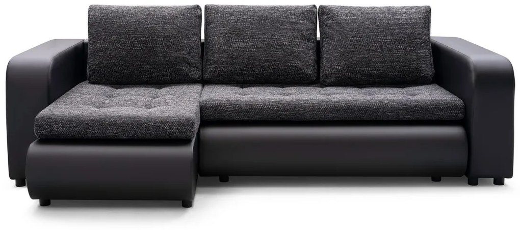 Casarredo - Komfort nábytek Rohová sedací souprava PETRONELI rozkládací s úložným prostorem, Soft 11/Lawa 17