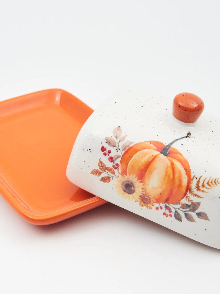Sinsay - Keramická máslenka - oranžová