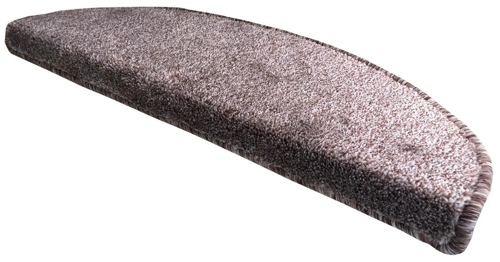 Vopi Nášlapy na schody Apollo Soft béžový půlkruh - 24x65 půlkruh (rozměr včetně ohybu)