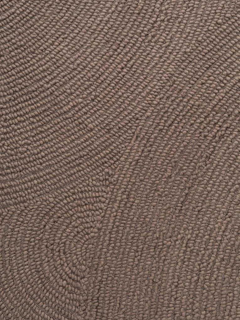 Hanse Home, Kusový koberec Calmio 106219 Taupe kruh, 150x150 (průměr) kruh, hnědá, ložnice