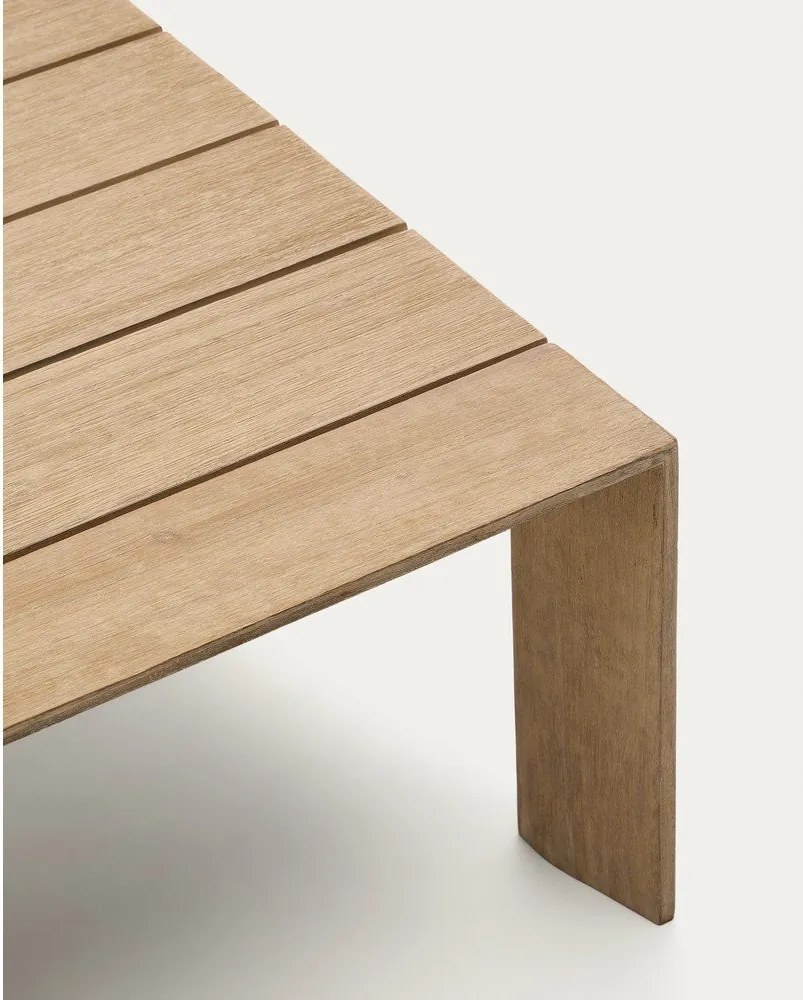 Zahradní konferenční stolek z masivu akácie 82,5x140 cm Ambra – Kave Home