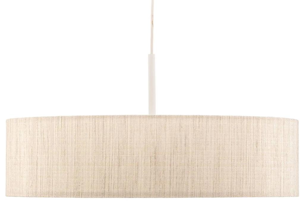 Závěsné svítidlo Turda, Ø 50 cm, bílé