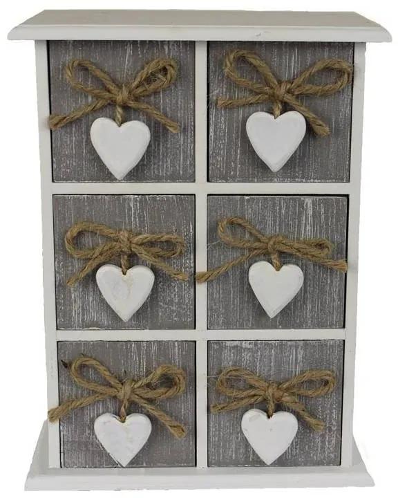Dřevěná dekorační skříňka - Morex