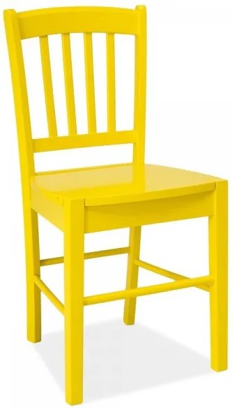 Jídelní židle Penny / žlutá