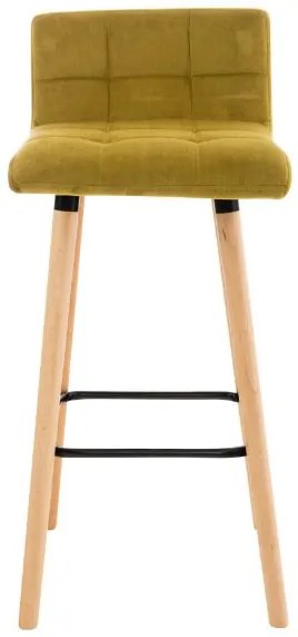 Barová židle Isabelle žlutá