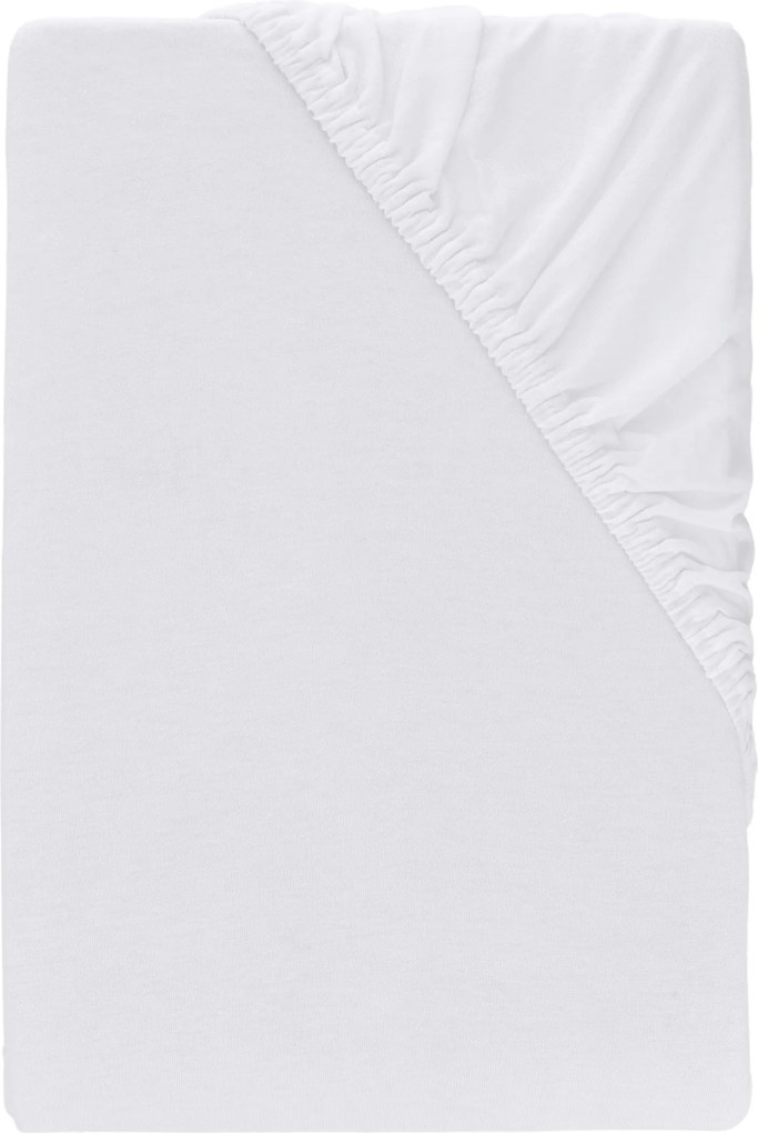 Livarno® Žerzejové napínací prostěradlo, 180-200 x 200 cm (bílá)