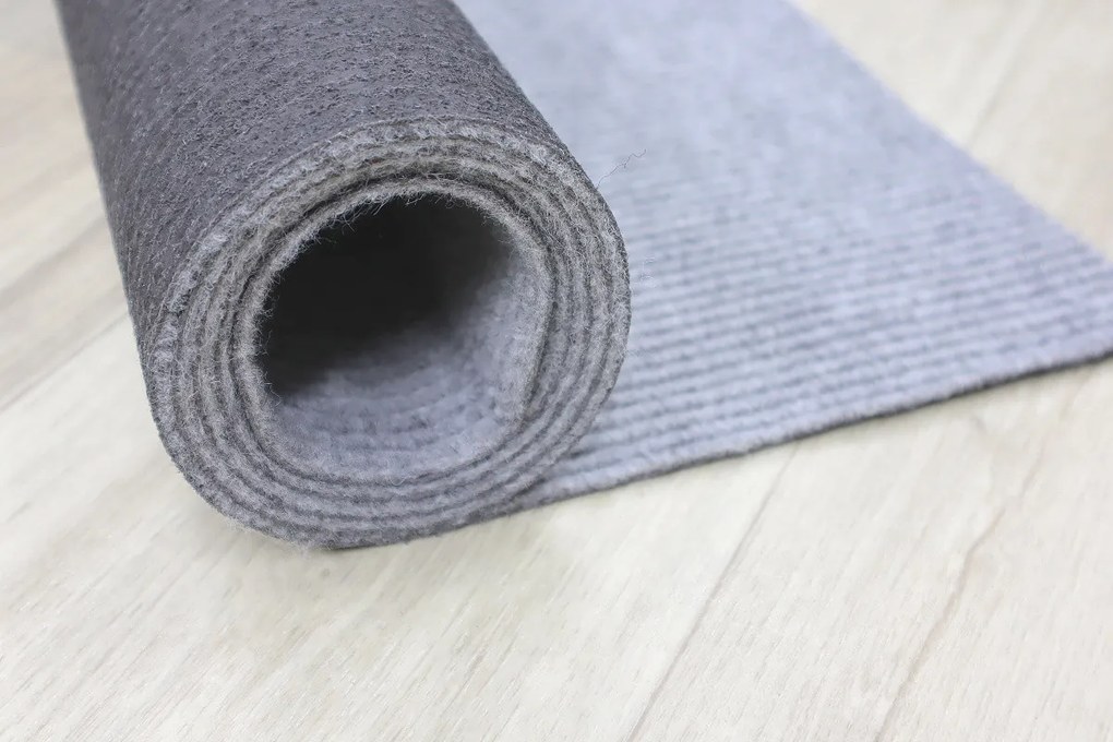 Vopi, Běhoun na míru Quick step šedý, šíře 120 cm, šedá, chodba / předsíň
