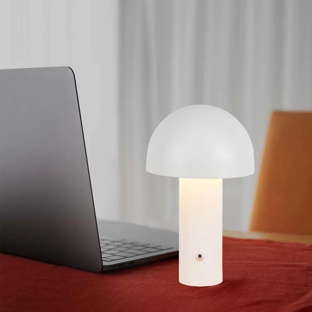 LED Solution Bílá LED stolní nabíjecí lampa 250mm 3W