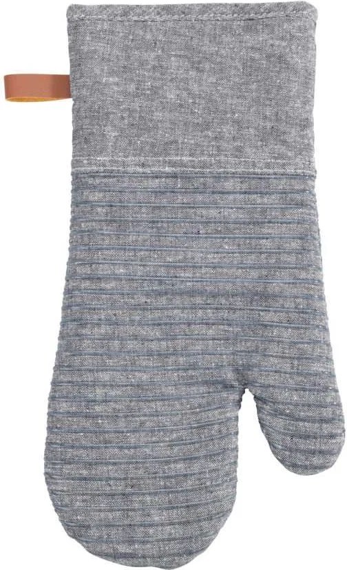 Kuchyňské chňapky ADA STRIPES, 2 ks, šedé, bavlněné, WENKO