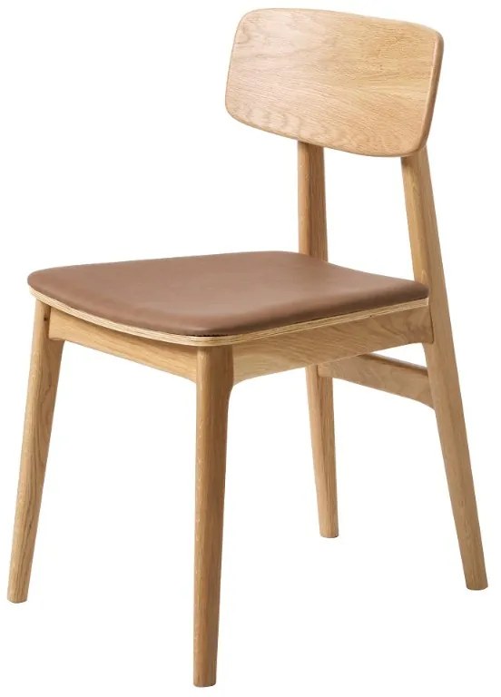 Designová jídelní židle Harper II přírodní