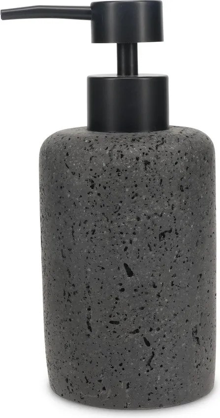 Tmavě šedý dávkovač mýdla z polyresinu 250 ml Suds – S|P Collection
