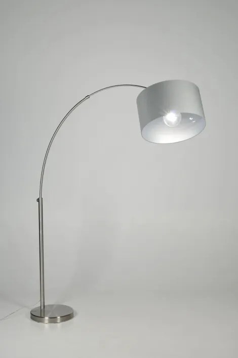 Stojací designová oblouková lampa Greybow