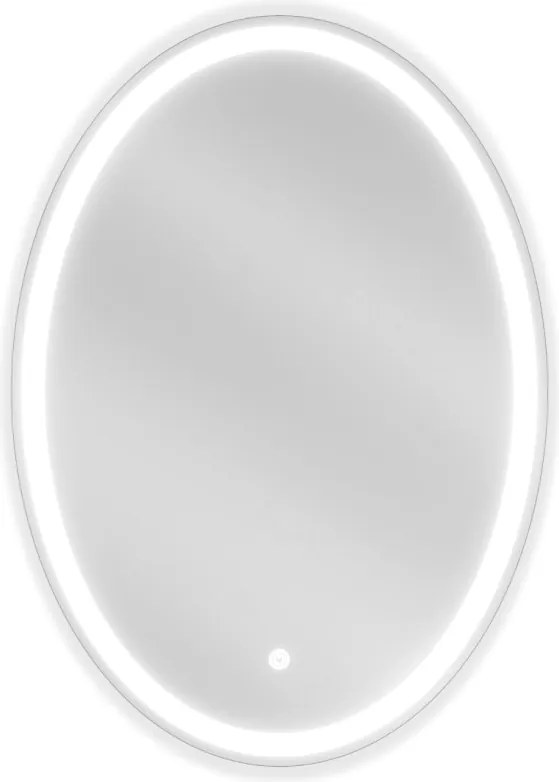 Mexen Elz, LED koupelnové zrcadlo s podsvícením 50 x 70 cm, 6000K, ochrana proti zamlžování, 9802-050-070-611-00